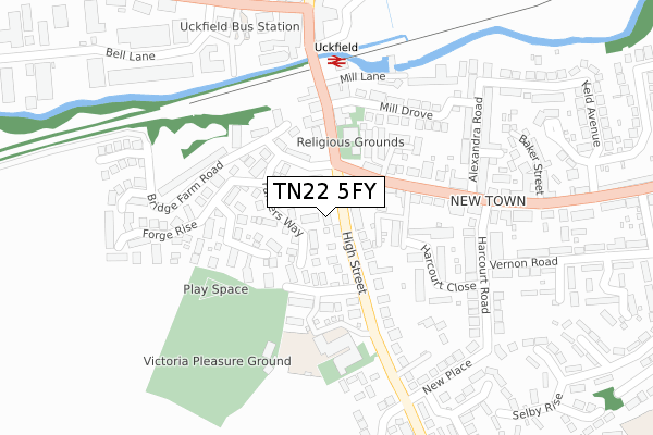 TN22 5FY maps, stats, and open data