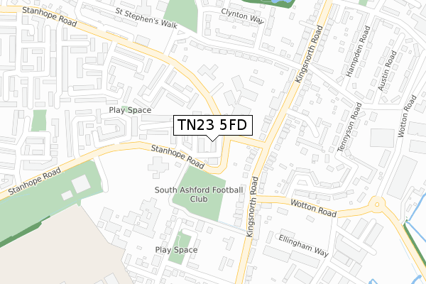 TN23 5FD maps, stats, and open data