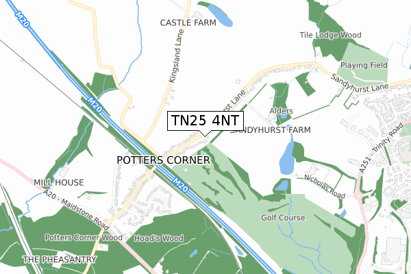 TN25 4NT maps, stats, and open data