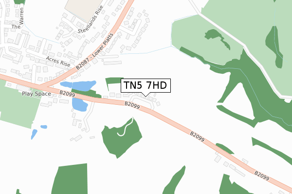 TN5 7HD maps, stats, and open data