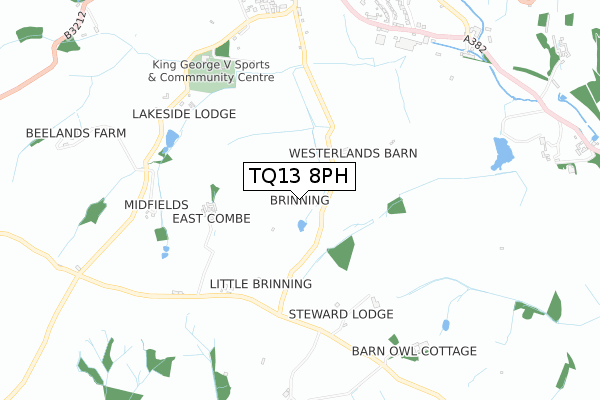 TQ13 8PH maps, stats, and open data
