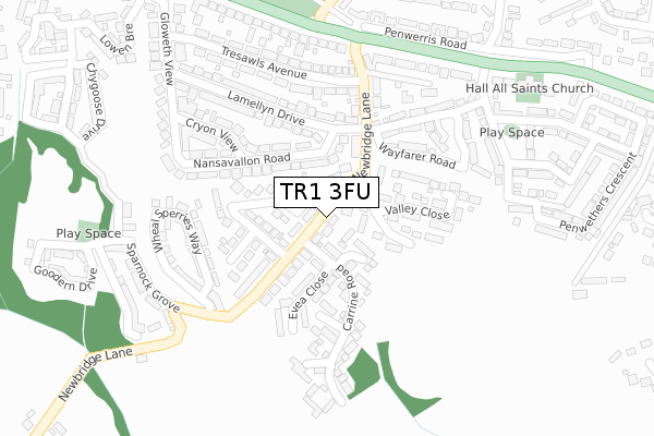 TR1 3FU maps, stats, and open data