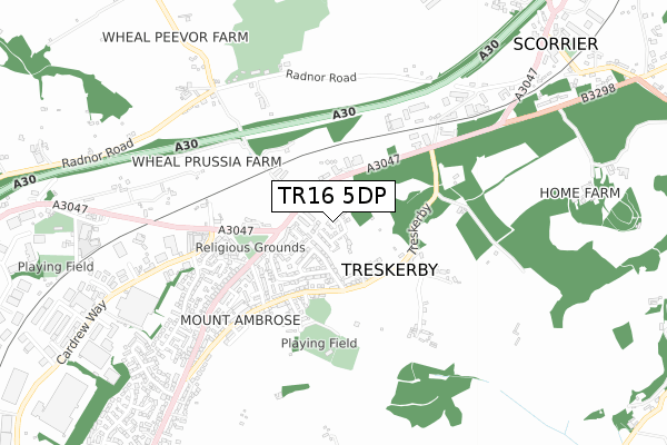 TR16 5DP maps, stats, and open data