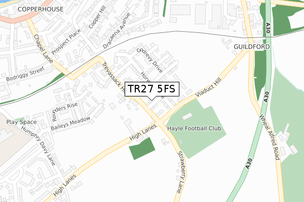TR27 5FS maps, stats, and open data