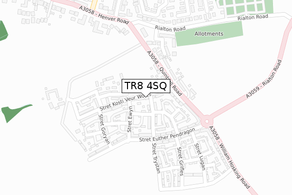 TR8 4SQ maps, stats, and open data