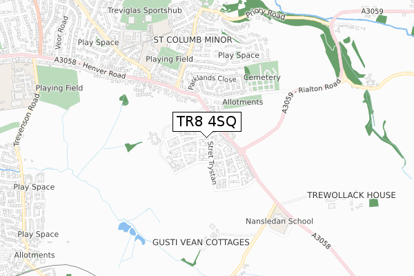 TR8 4SQ maps, stats, and open data