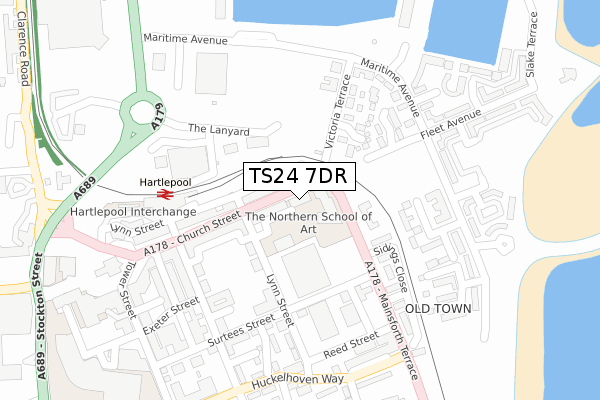 TS24 7DR maps, stats, and open data