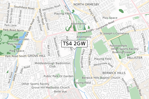 TS4 2GW maps, stats, and open data