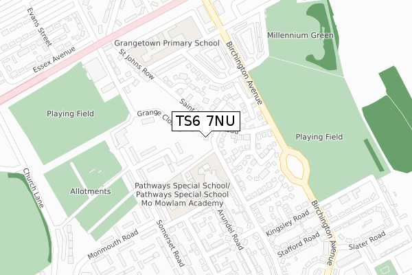 TS6 7NU maps, stats, and open data