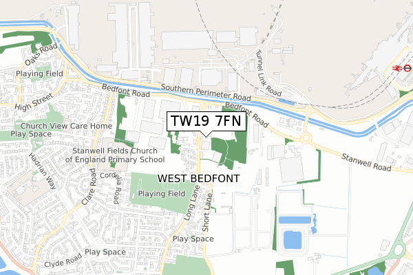 TW19 7FN maps, stats, and open data