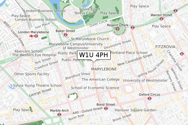 W1U 4PH maps, stats, and open data