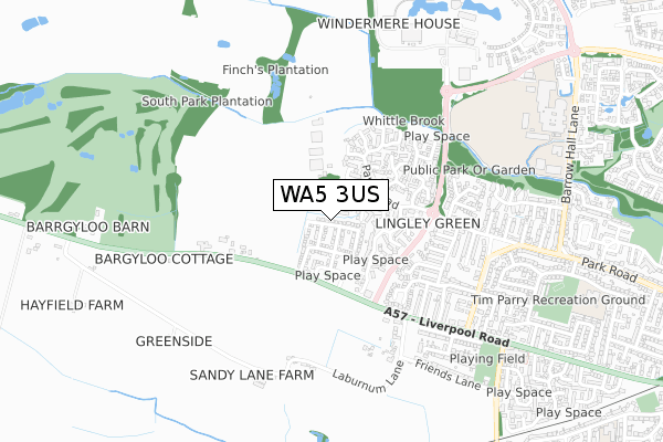 WA5 3US maps, stats, and open data
