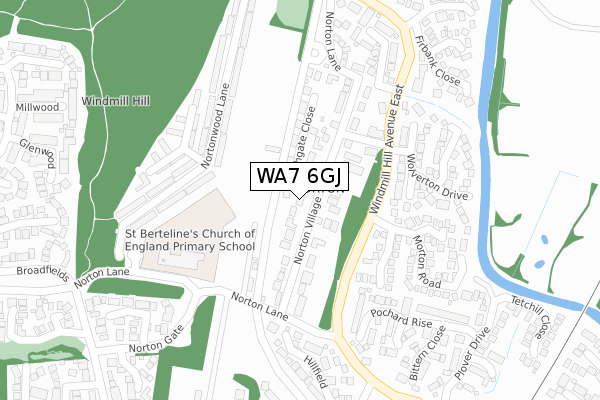 WA7 6GJ maps, stats, and open data