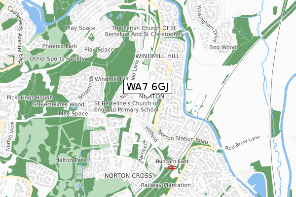 WA7 6GJ maps, stats, and open data