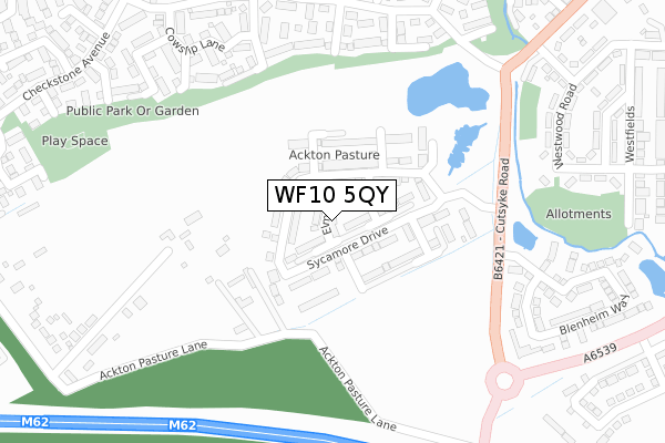 WF10 5QY maps, stats, and open data