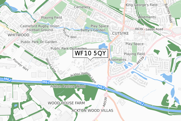 WF10 5QY maps, stats, and open data