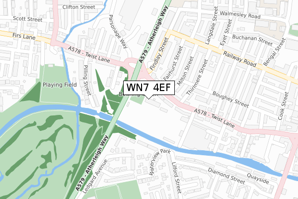 WN7 4EF maps, stats, and open data