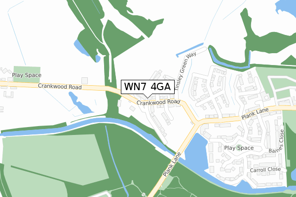 WN7 4GA maps, stats, and open data