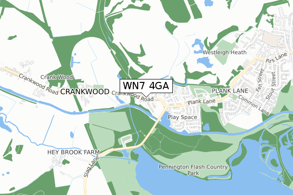 WN7 4GA maps, stats, and open data