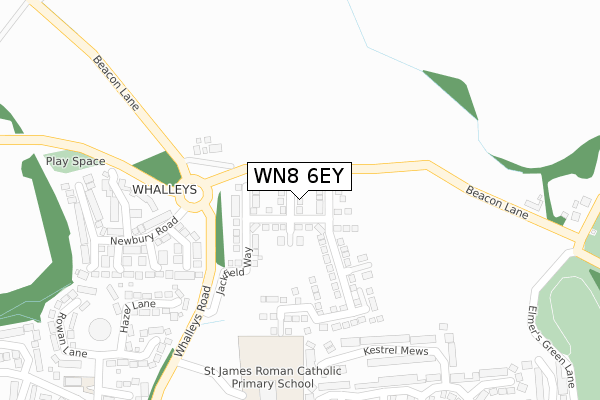 WN8 6EY maps, stats, and open data