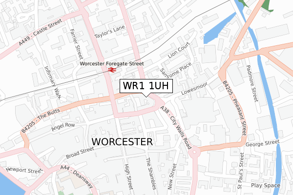 WR1 1UH maps, stats, and open data