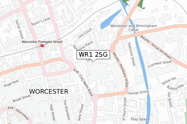 WR1 2SG maps, stats, and open data