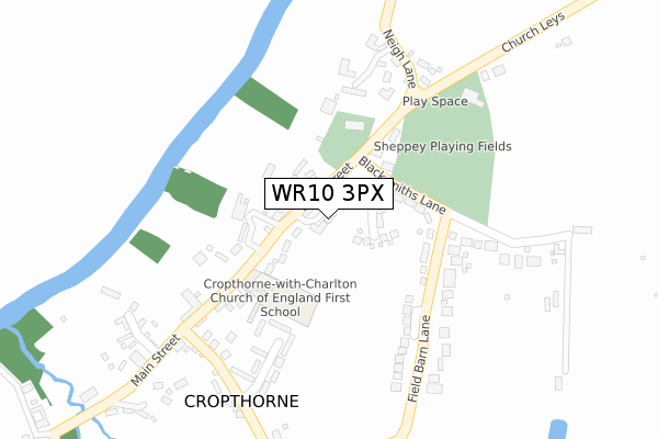 WR10 3PX maps, stats, and open data
