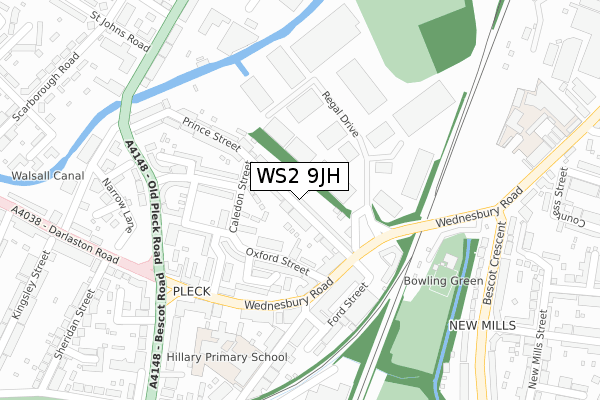 WS2 9JH maps, stats, and open data