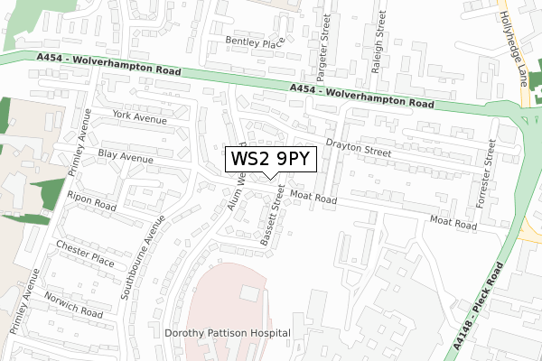 WS2 9PY maps, stats, and open data