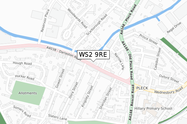 WS2 9RE maps, stats, and open data