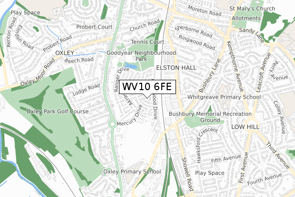 WV10 6FE maps, stats, and open data