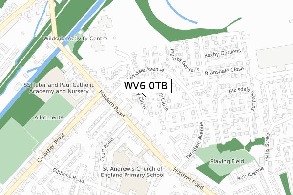 WV6 0TB maps, stats, and open data