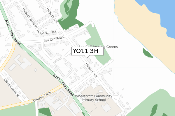 YO11 3HT maps, stats, and open data