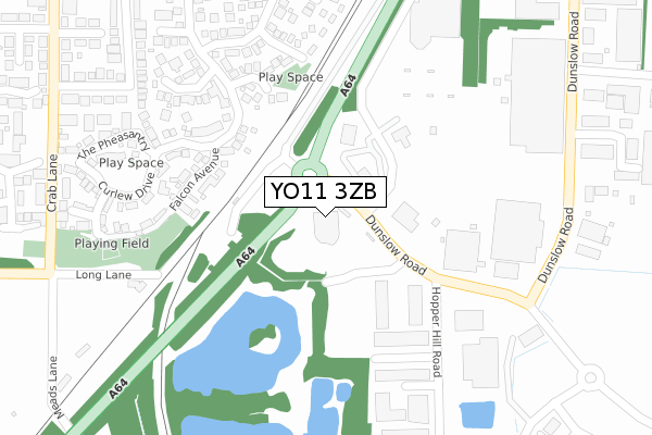 YO11 3ZB maps, stats, and open data