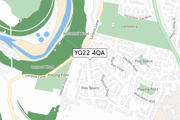 YO22 4QA maps, stats, and open data