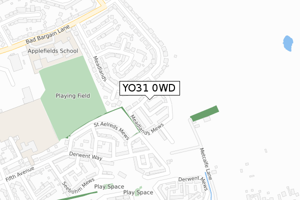 YO31 0WD maps, stats, and open data