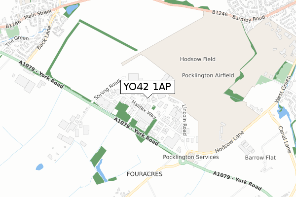 YO42 1AP maps, stats, and open data