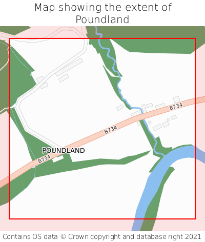 Where is Poundland? Poundland on a map