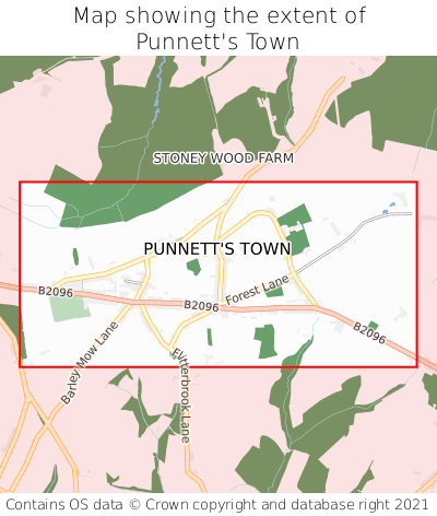 Where is Punnett's Town? Punnett's Town on a map
