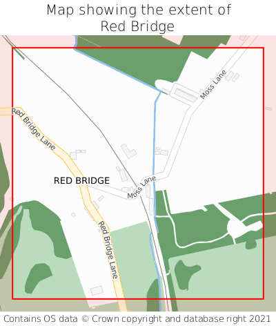 Where is Red Bridge? Red Bridge on a map