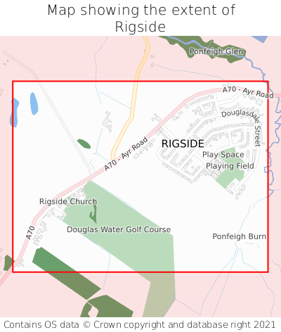 Where is Rigside? Rigside on a map