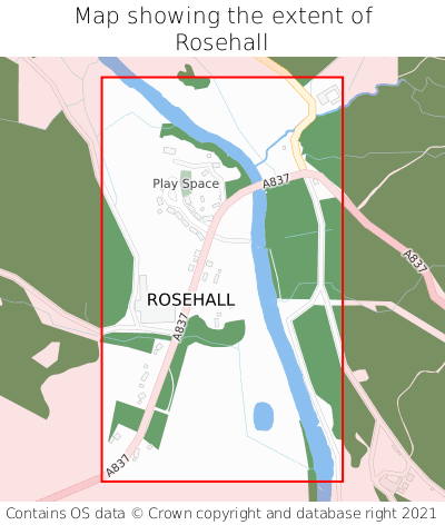 Where is Rosehall? Rosehall on a map