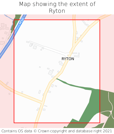 Where is Ryton? Ryton on a map
