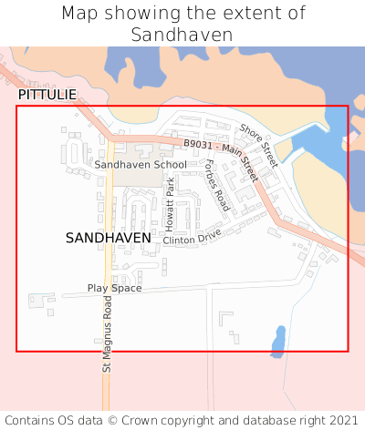 Where is Sandhaven? Sandhaven on a map