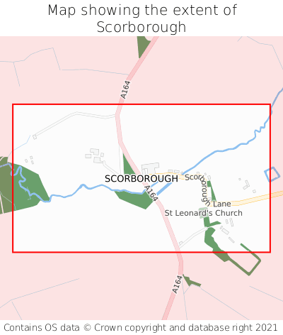 Where is Scorborough? Scorborough on a map