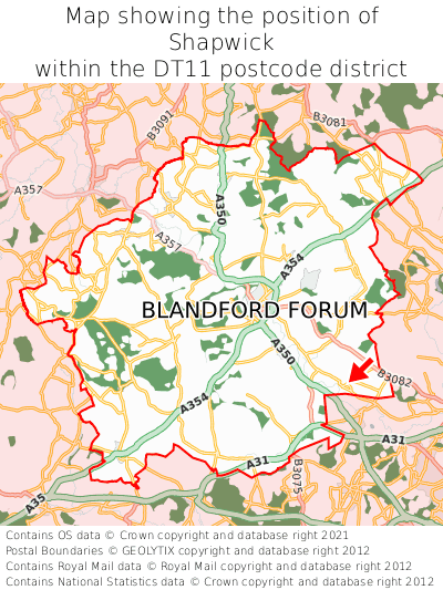 Where is Shapwick? Shapwick on a map