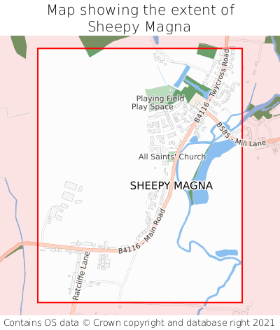 Where is Sheepy Magna? Sheepy Magna on a map