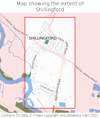 Where is Shillingford? Shillingford on a map