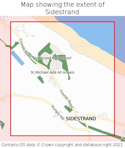 Where is Sidestrand? Sidestrand on a map