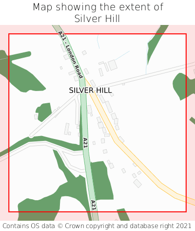 Where is Silver Hill? Silver Hill on a map
